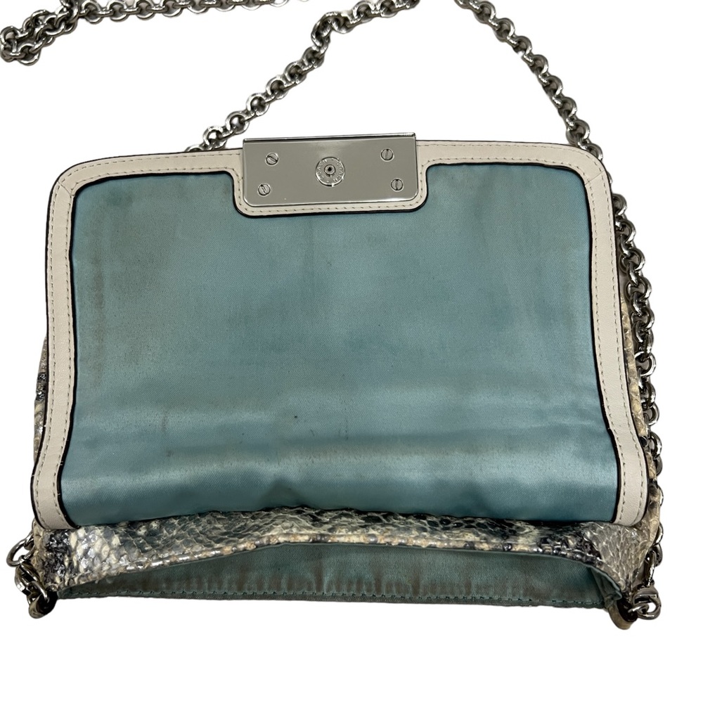 Coach Authentic Snake Skin Kristen Crossbody Purse An… - Gem